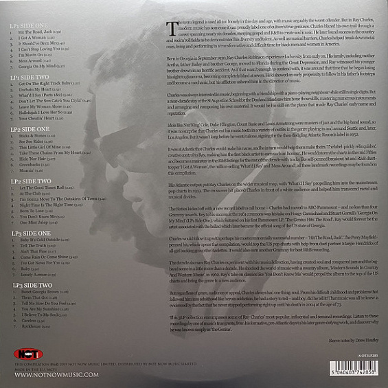 Charles, Ray - The Platinum Collection/ Vinyl, 12" [3LP/180 Gram/Triple ...