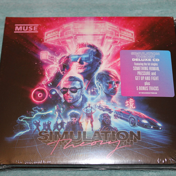 Muse - Simulation Theory/ CD [Digisleeve/5 Bonus Tracks/Booklet ...